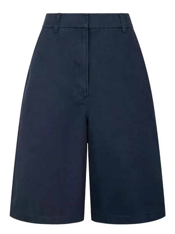 STUDIO TOMBOY Wide-leg Shorts - Blue