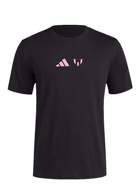 Adidas Messi 44th Trophy Tee Shirt - Black