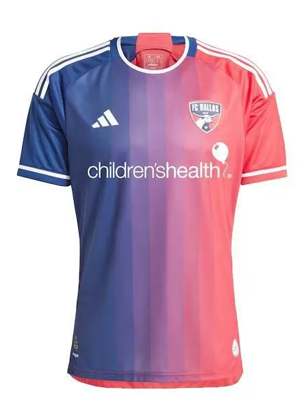 Adidas Fc Dallas 24/25 Home Authentic Jersey - Night Blue/blaze Red