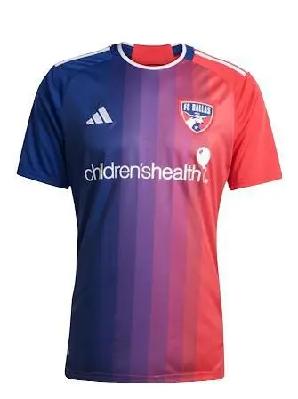 Adidas Fc Dallas 24/25 Home Jersey - Night Blue Blaze Red White