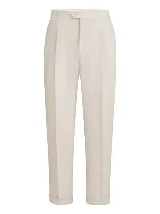 Brunello Cucinelli Gabardine Garment Dyed Trousers - Yuta
