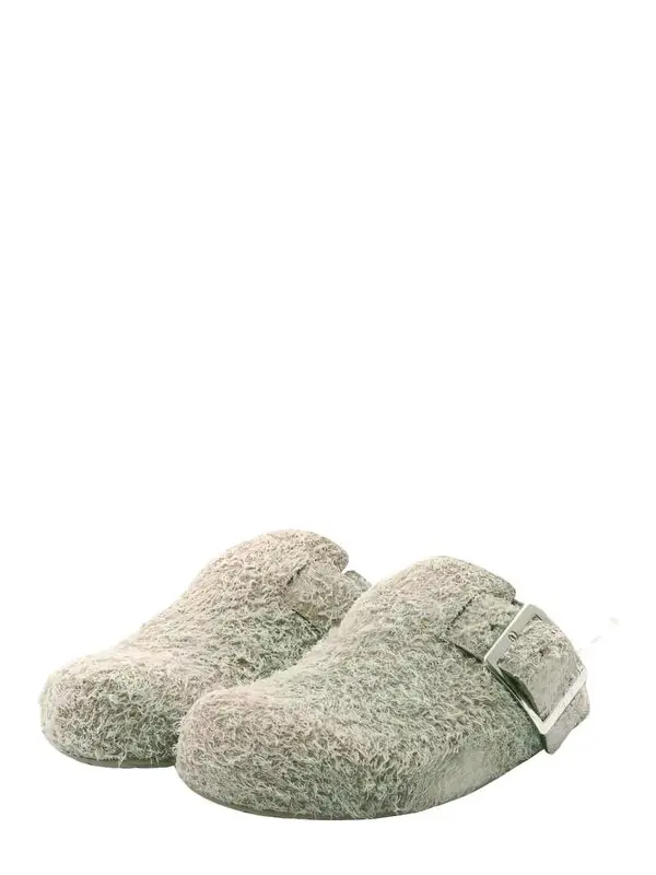 Loewe 2020s Buckle Mules - Neutrals