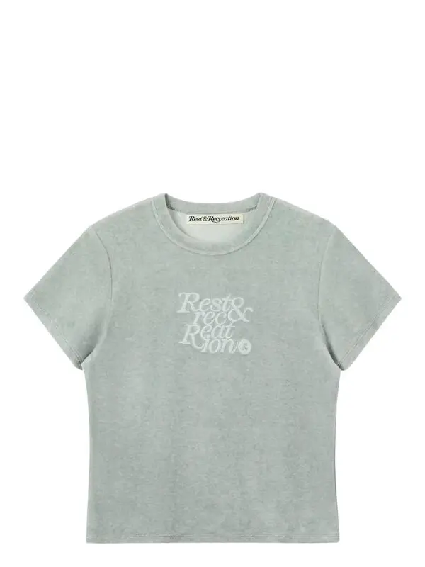 REST&RECREATION Round-neck T-shirt - Grey