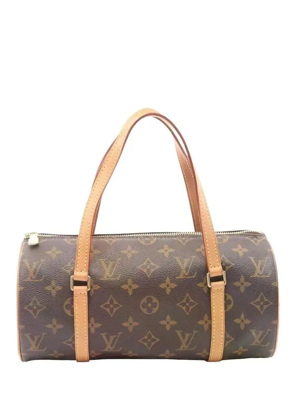 LOUIS VUITTON 2003 Monogram Papillon 26 Handbag - Brown
