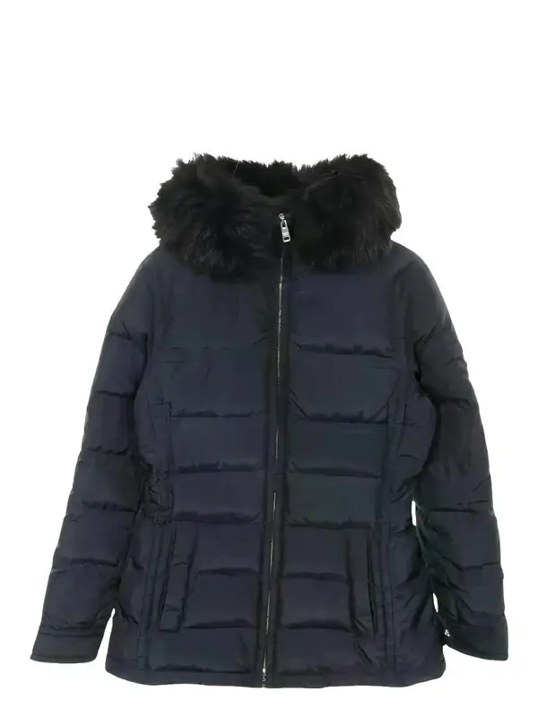 Prada Hooded Padded Jacket - Blue