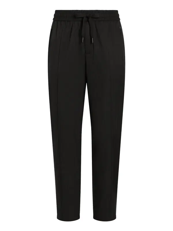 Dolce & Gabbana Light Nylon Jogging Pants - Black