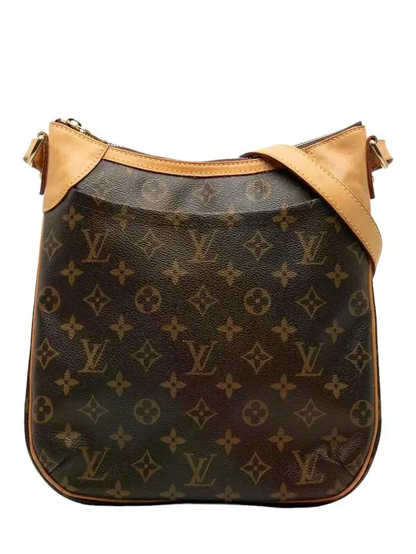 LOUIS VUITTON 2009 Monogram Odeon Pm Crossbody Bag - Brown