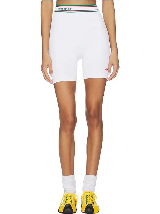 Casablanca Seamless Short - White