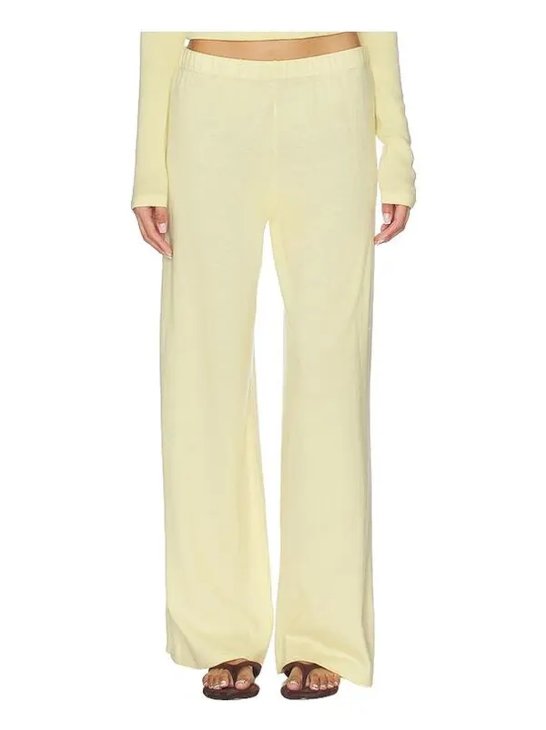 LISA YANG Aina Trousers - Limone