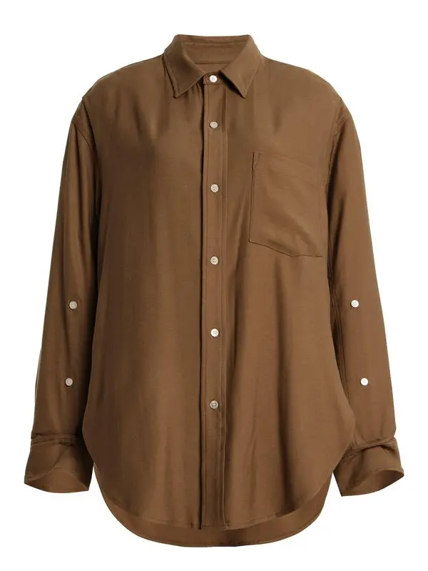Citizens Of Humanity Kayla Cotton Shirt - Brown