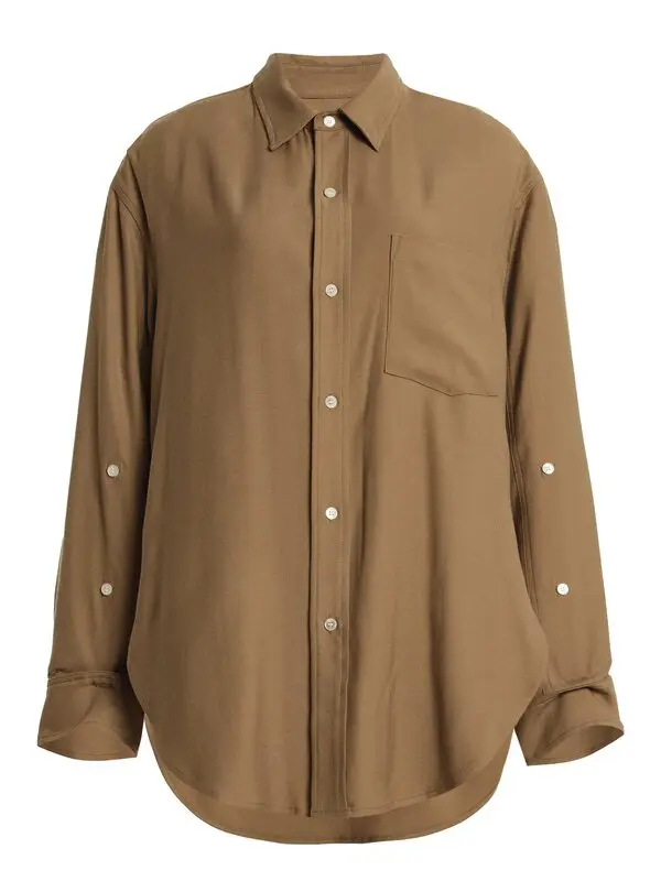 Citizens Of Humanity Kayla Cotton Shirt - Brown