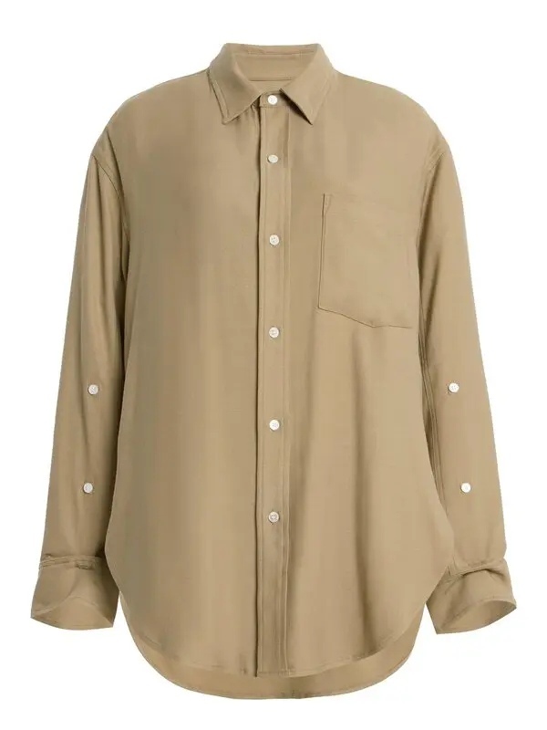 Citizens Of Humanity Kayla Cotton Shirt - Brown