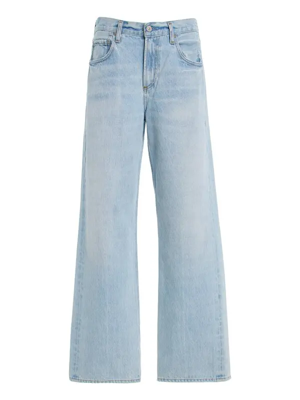 Citizens Of Humanity Lindz Easy Straight-leg Jeans - Light Wash