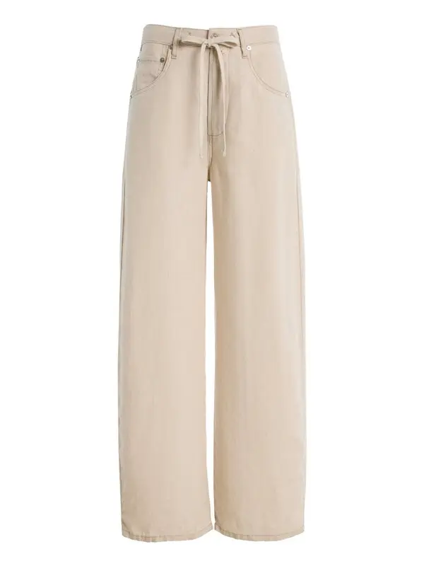 Citizens Of Humanity Brynn Linen Trousers - White