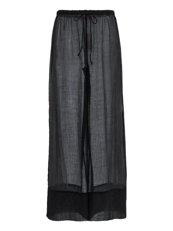 ELCE Sienna Wide Leg Pants - Black