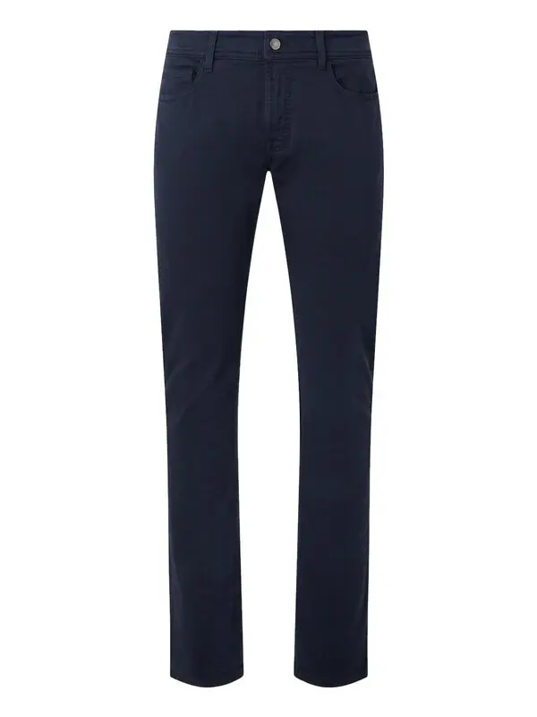 Canali Slim-fit Straight-leg Jeans - Blue