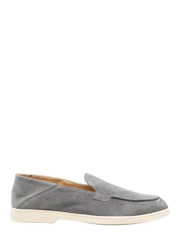 DOUCAL'S Noara Topstitched Loafers - Grey
