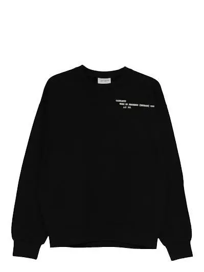 Carhartt Punched Sweatshirt - Black