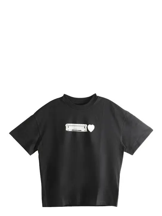 Carhartt Wip Deconstructed Label T-shirt - Black
