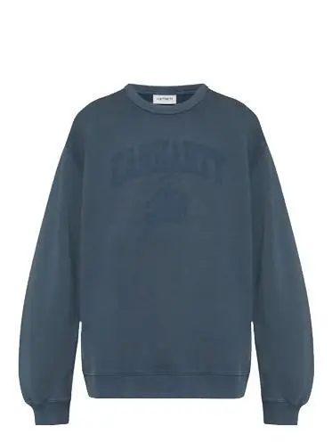 Carhartt Wip Faded Pond Corps Sweat - Deep Night