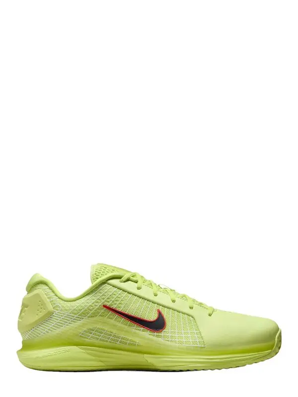 Nike Court Air Zoom Vapor Hypersmash Clay - Light Lemon Twist/light Crimson/white