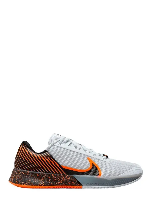 Nike Court Air Zoom Vapor Pro 2 Premium Clay Sneakers - Pure Platinum/hyper Crimson/white