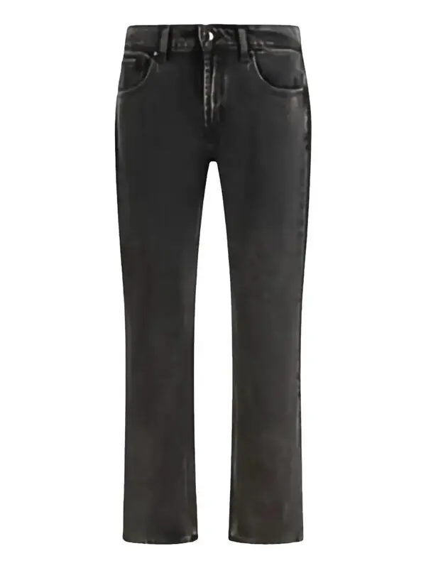 7 For All Mankind Straight Leg Jeans - Grey