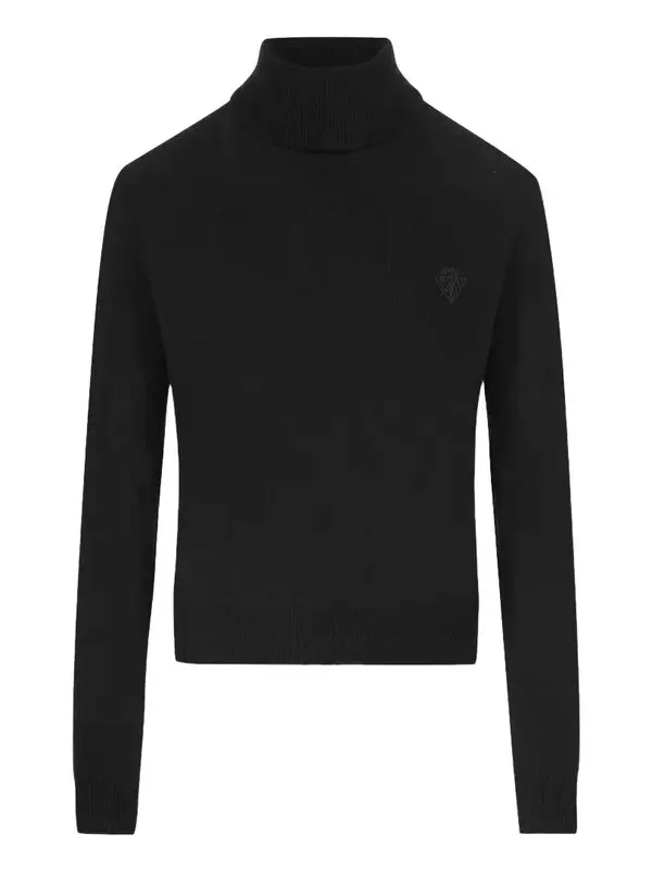 Gucci Knit Wool Turtleneck - Black
