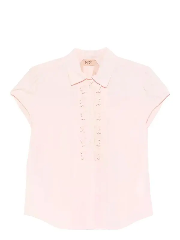 N°21 Ruffled Shirt - Pink