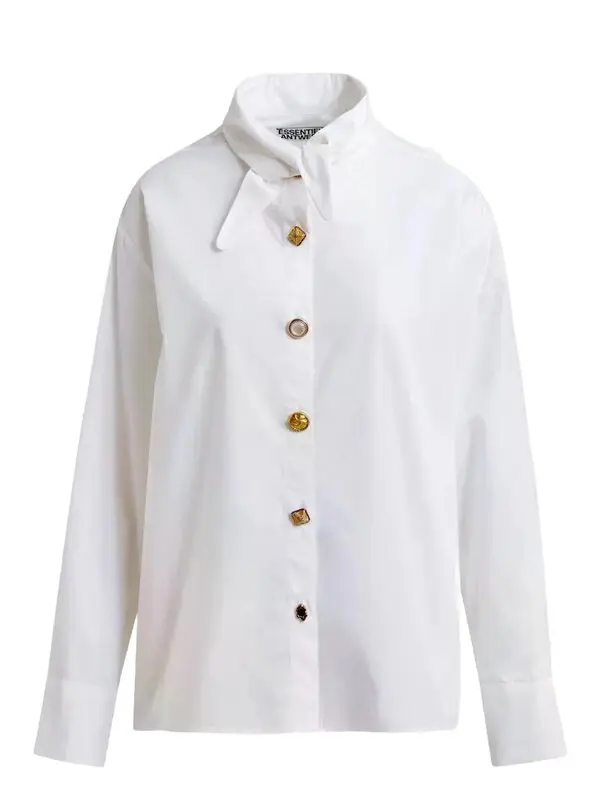 Essentiel Antwerp Tie-collar Shirt - White
