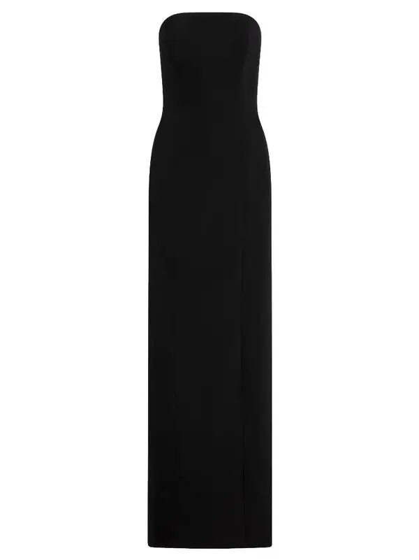 Jenny Packham Estelle Strapless Maxi Dress - Black