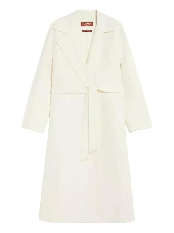 Max Mara Belted Long-sleeve Coat - Neutrals