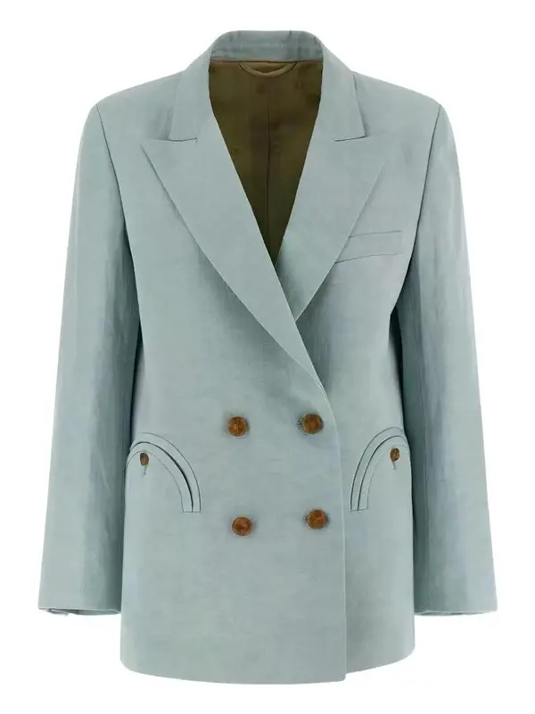 BLAZÉ MILANO Zenith Double-breasted Blazer - Blue