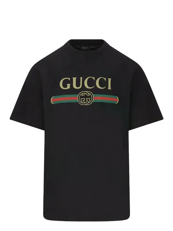 Gucci Silk Blend Jersey T-shirt - Black