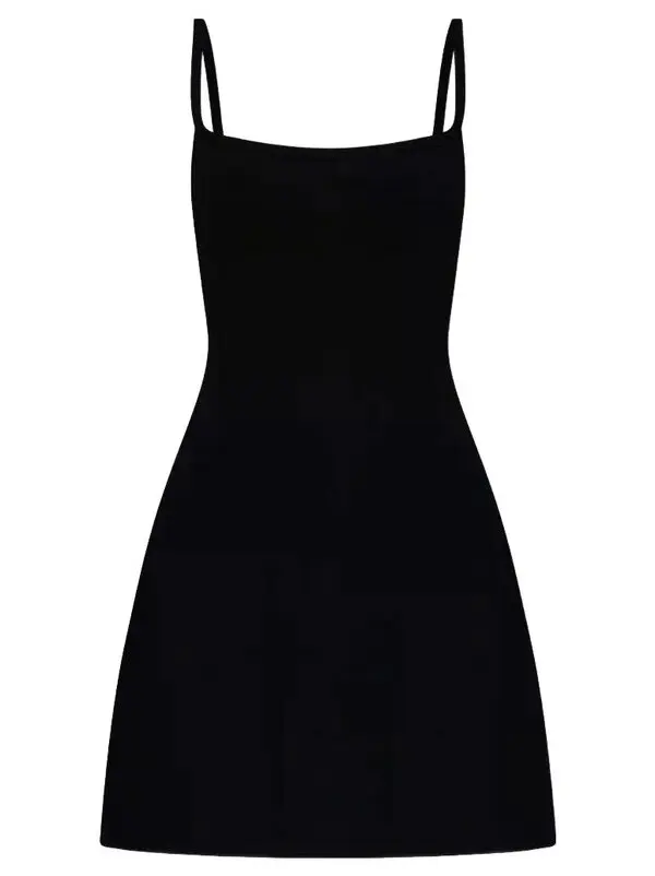 Dsquared2 Flared Mini Dress - Black