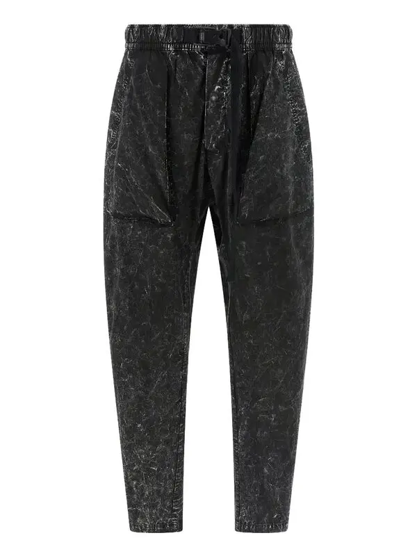 THOM KROM Marble-effect Trousers - Black