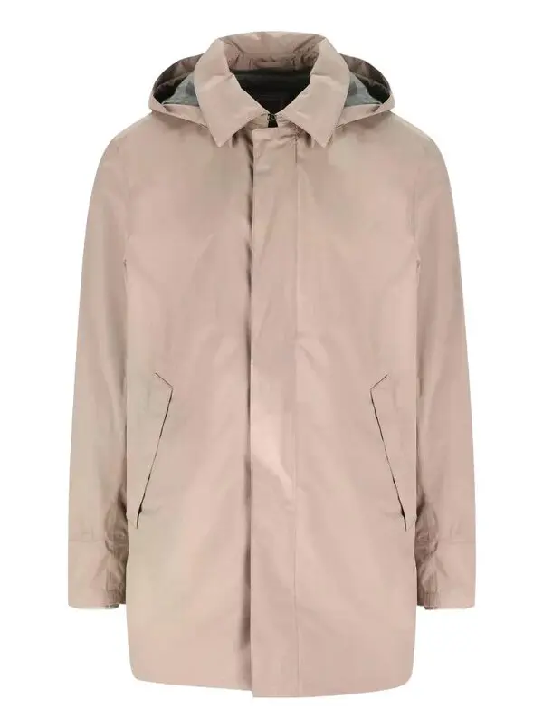 Herno Hooded Jacket - Neutrals