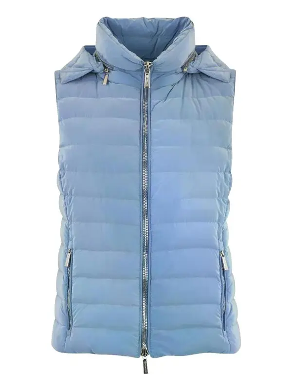 MOORER Tinnari Padded Vest - Blue