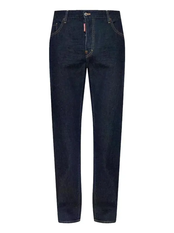 Dsquared2 642 Straight Leg Jeans - Blue