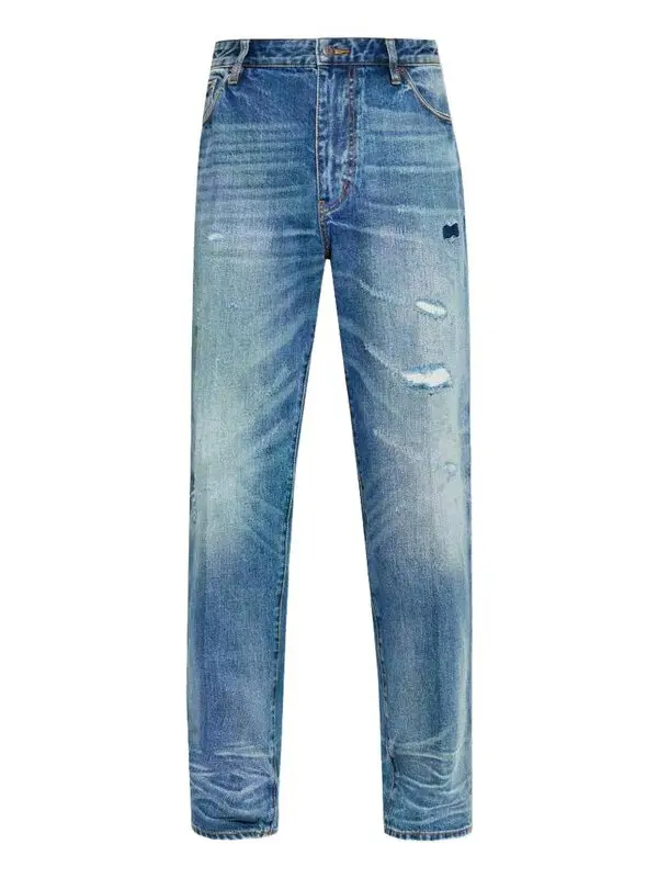Emporio Armani Distressed Jeans - Blue