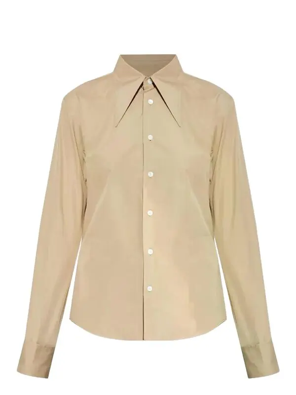 Ami Point-collar Shirt - Neutrals