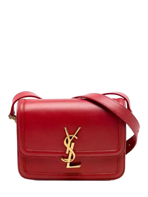 Saint Laurent 2020 Small Solferino Satchel - Red