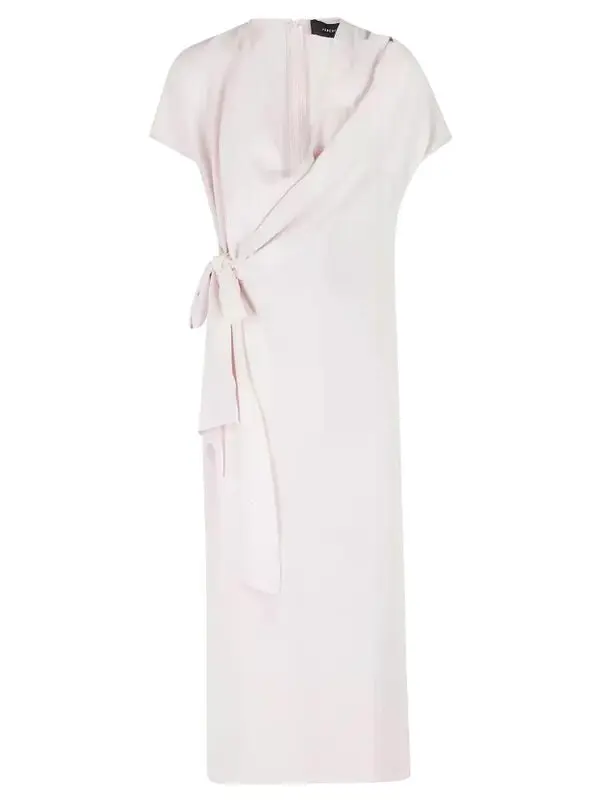 Federica Tosi V-neck Wrap Dress - Pink