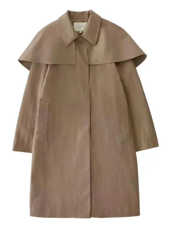 Studio Nicholson Haver Detachable-panel Coat - Brown