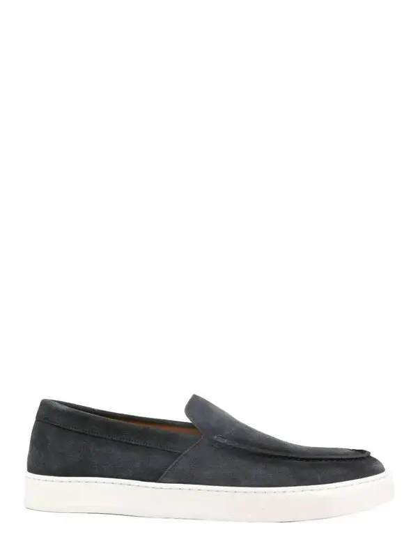 DOUCAL'S Leather Loafers - Blue