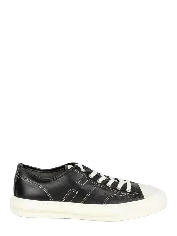 Hogan Rebel Contrast-stitching Sneakers - Black