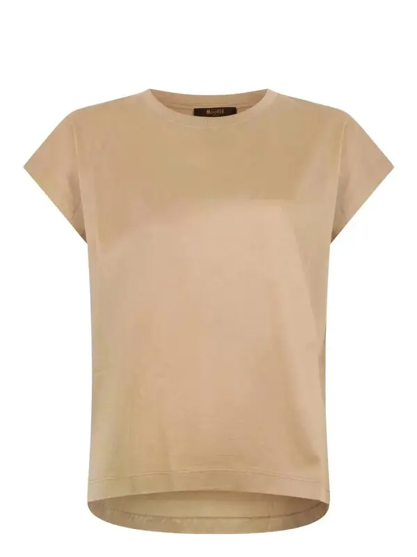 MOORER Short Sleeve T-shirt - Neutrals
