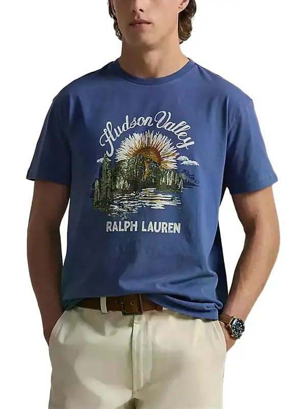 Polo Ralph Lauren Graphic-print T-shirt - Blue