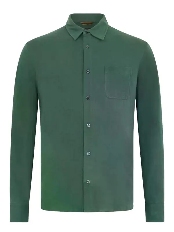 MOORER Pocket Shirt - Green