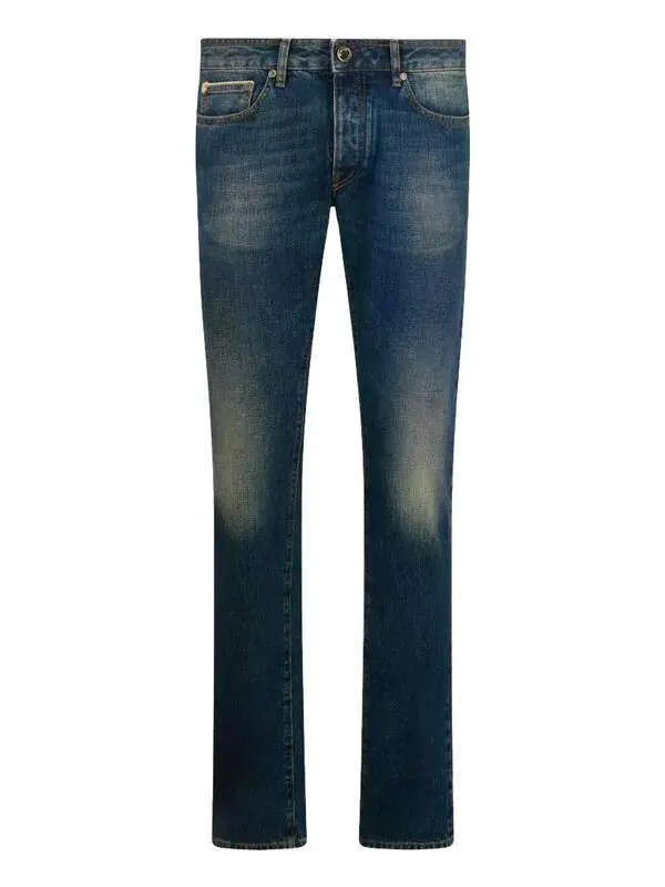 MOORER Five-pocket Jeans - Blue